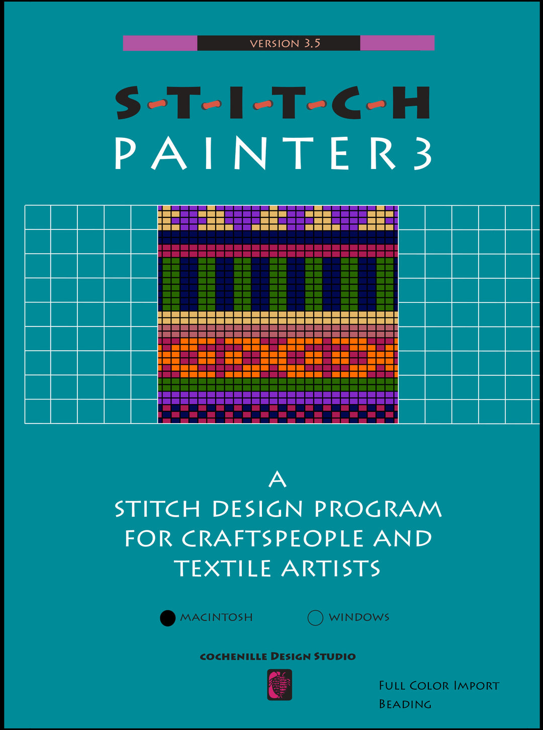 Stitch Painter Software – Cochenille Design Studio