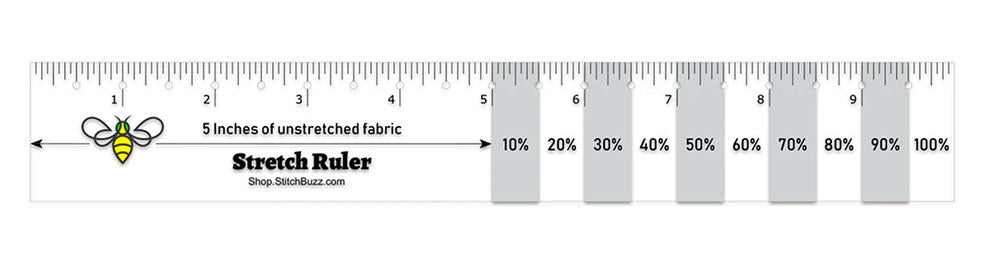 Stretch Ruler (for Knits) – Cochenille Design Studio